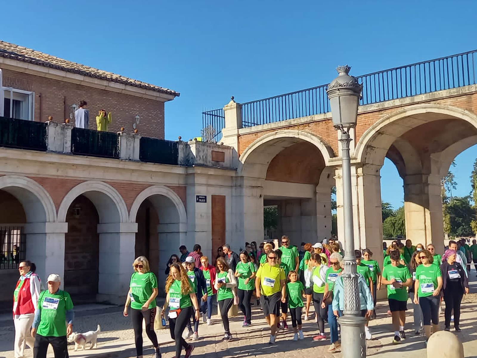 La movilización deportiva ‘En Marcha’ contra el Cáncer reúne en el Real Sitio de Aranjuez a 1. ...